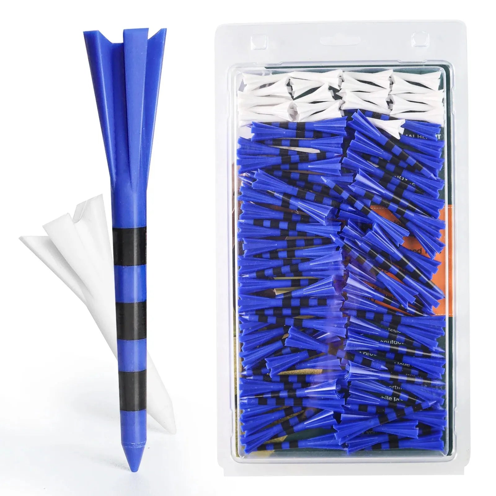 100-Pc 5-Prong Golf Tees Set – Frishay.com