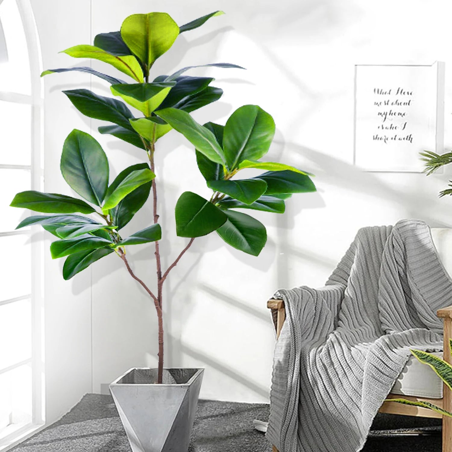 Artificial Magnolia Tree Home Decoration – Frishay.com